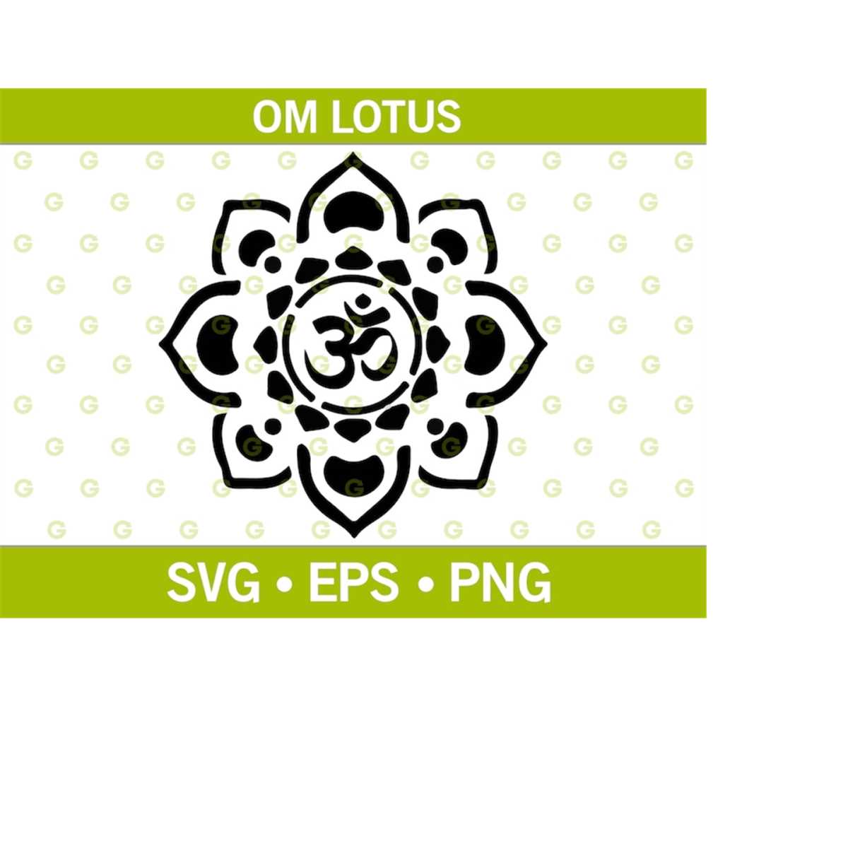 Om Symbol SVG, Lotus Flower SVG, Spiritual SVG, Mandala Svg, - Inspire ...