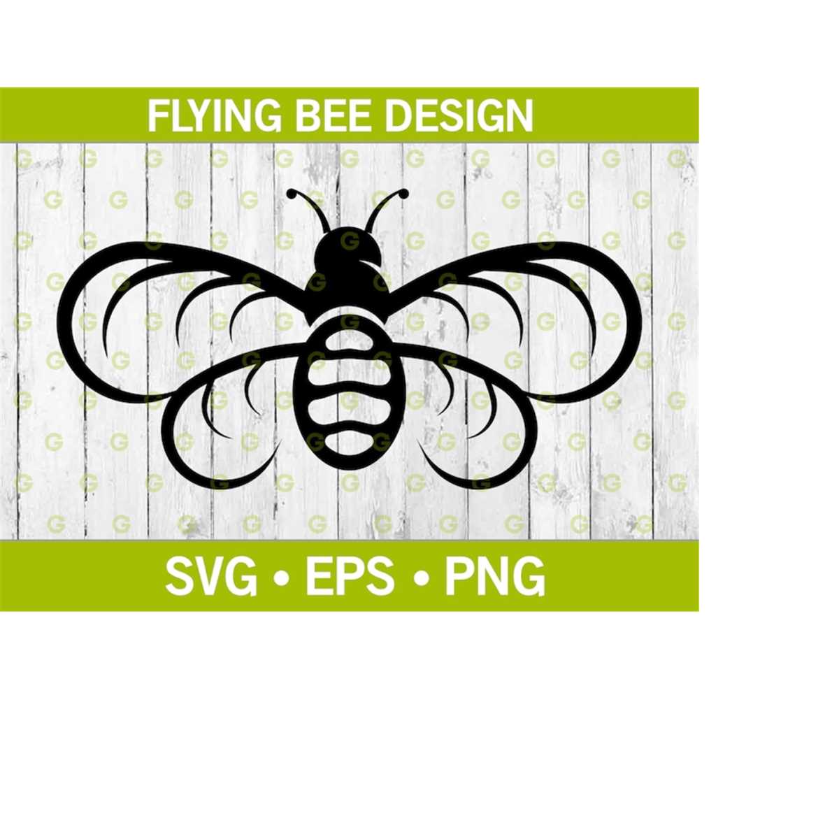 Flying Bee SVG, Insect SVG, Bug Svg, Animal Svg, Sting Svg, - Inspire ...