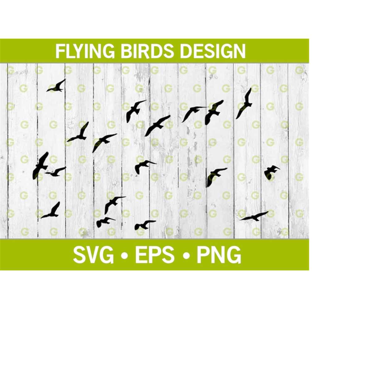 Peaceful Flying Birds SVG, Seagull Svg, Animal Svg, Wild Ani - Inspire ...