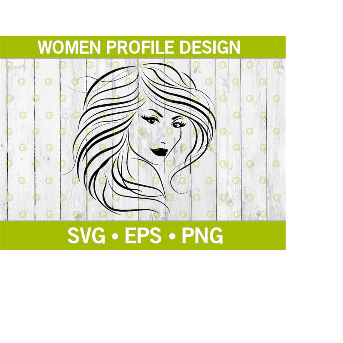 Woman Profile SVG, Beauty SVG, Fashion SVG, Lady Svg, Pretty - Inspire ...