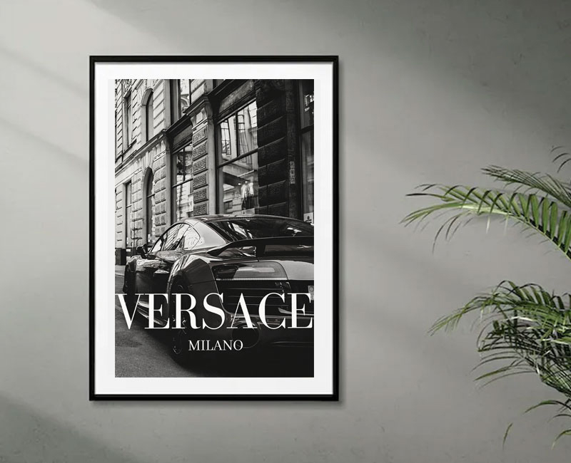 Luxury Brands Digital Poster, Trendy Printable With Logo, Fa - Inspire ...