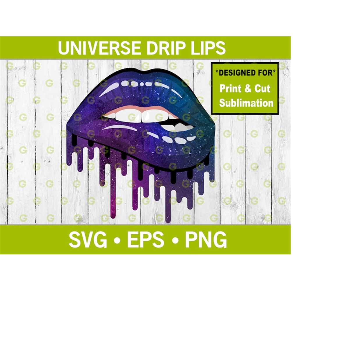 Fashion Universe Dripping Lips SVG, Drip Lips SVG, Biting Li - Inspire ...