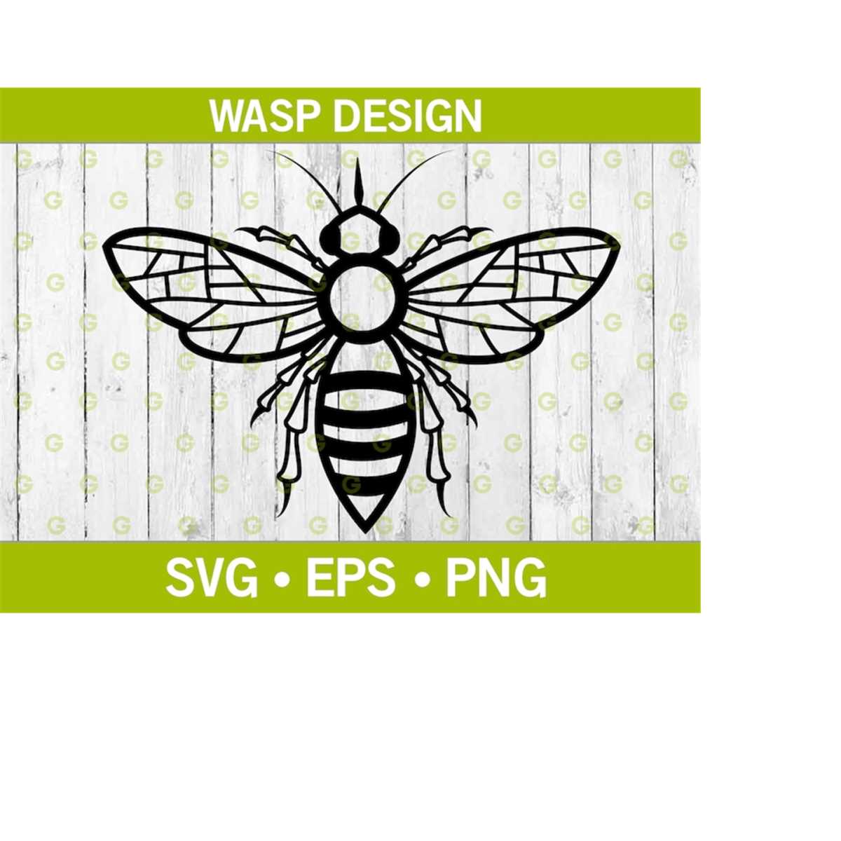 Flying Wasp SVG, Insect SVG, Bug Svg, Animal Svg, Sting Svg, - Inspire ...