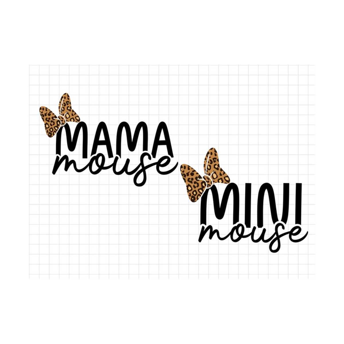 Bundle Mama Mouse Mini Mouse Svg, Mother's Day Svg, Happy Mo | Inspire ...
