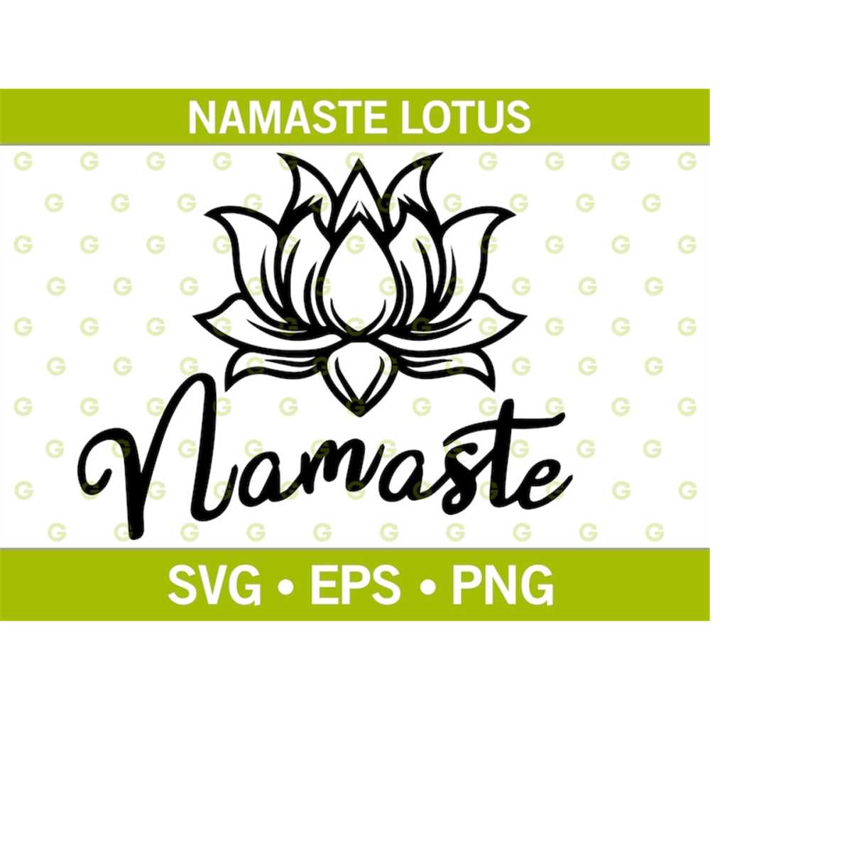 Namaste Lotus Flower SVG, Spiritual Flower Svg, Zen Flower D | Inspire ...
