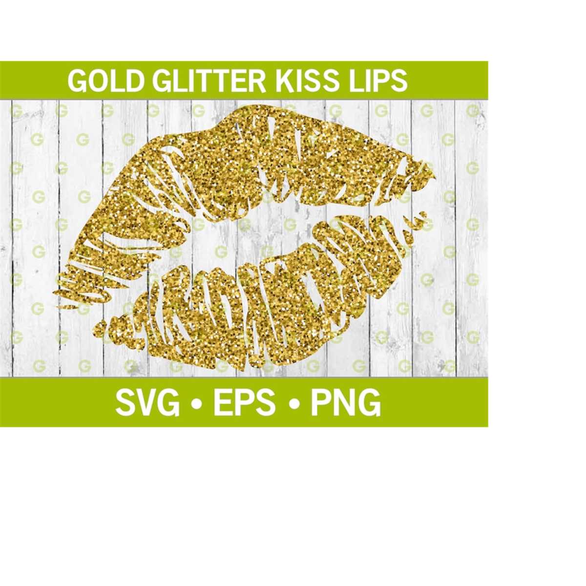 Fashion Designer Gold Glitter Kiss Lips Svg, Lips Svg, Mouth - Inspire ...