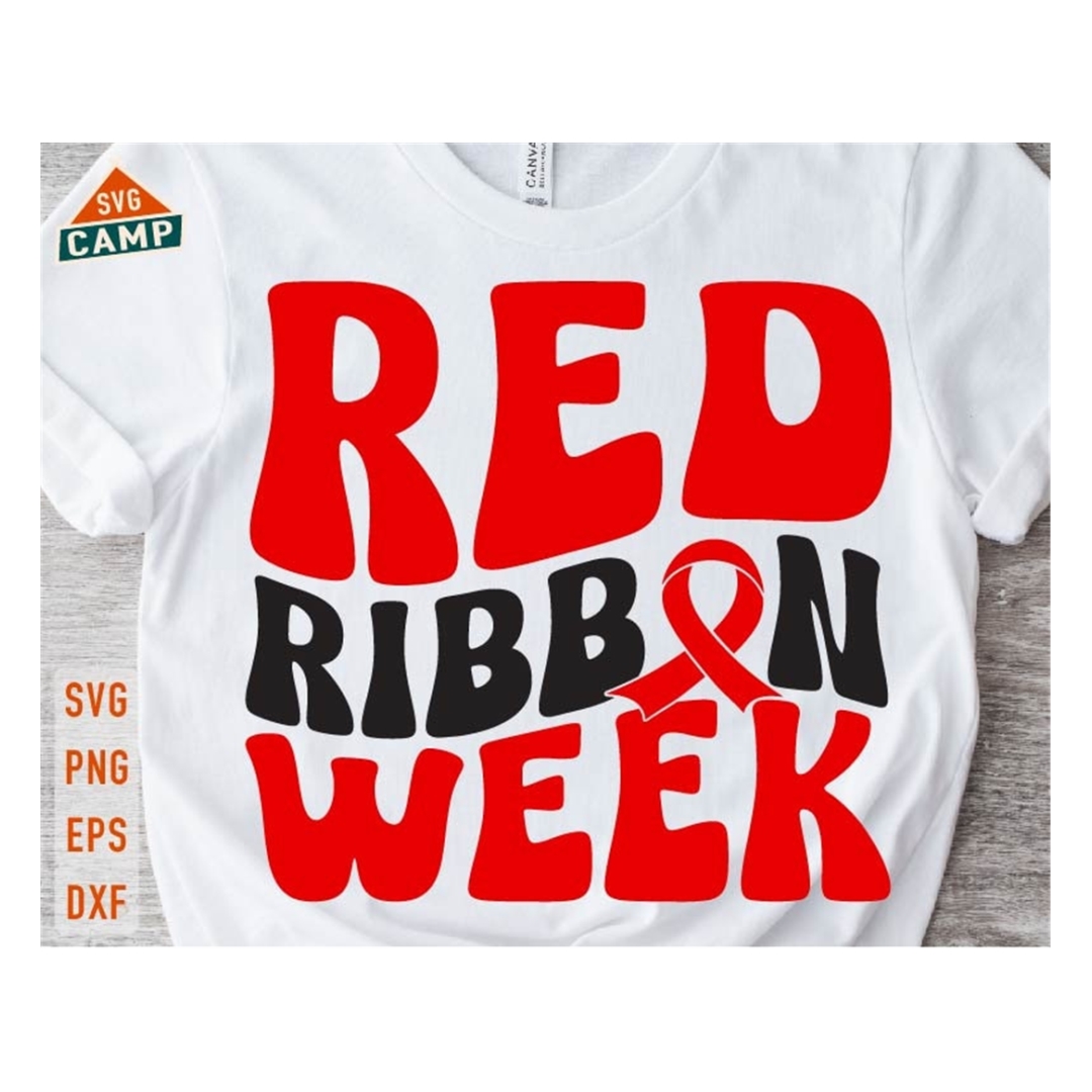 Red ribbon week Svg, No To Drugs Svg, Red Ribbon Week Svg, | Inspire Uplift