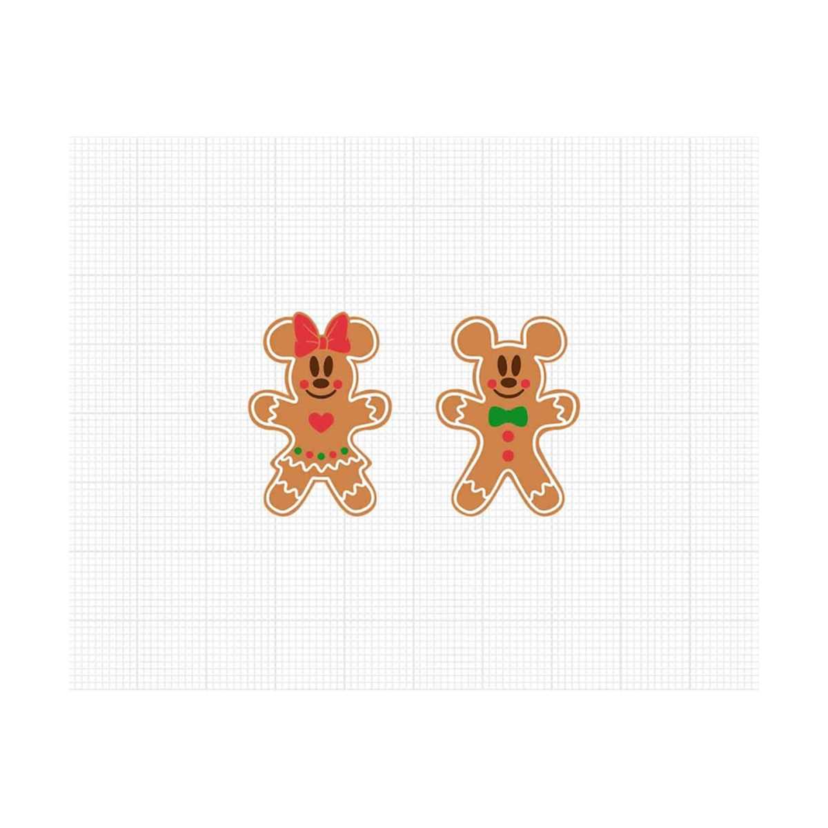 Christmas, Mickey Minnie Mouse, Gingerbread Cookies, Holiday | Inspire ...
