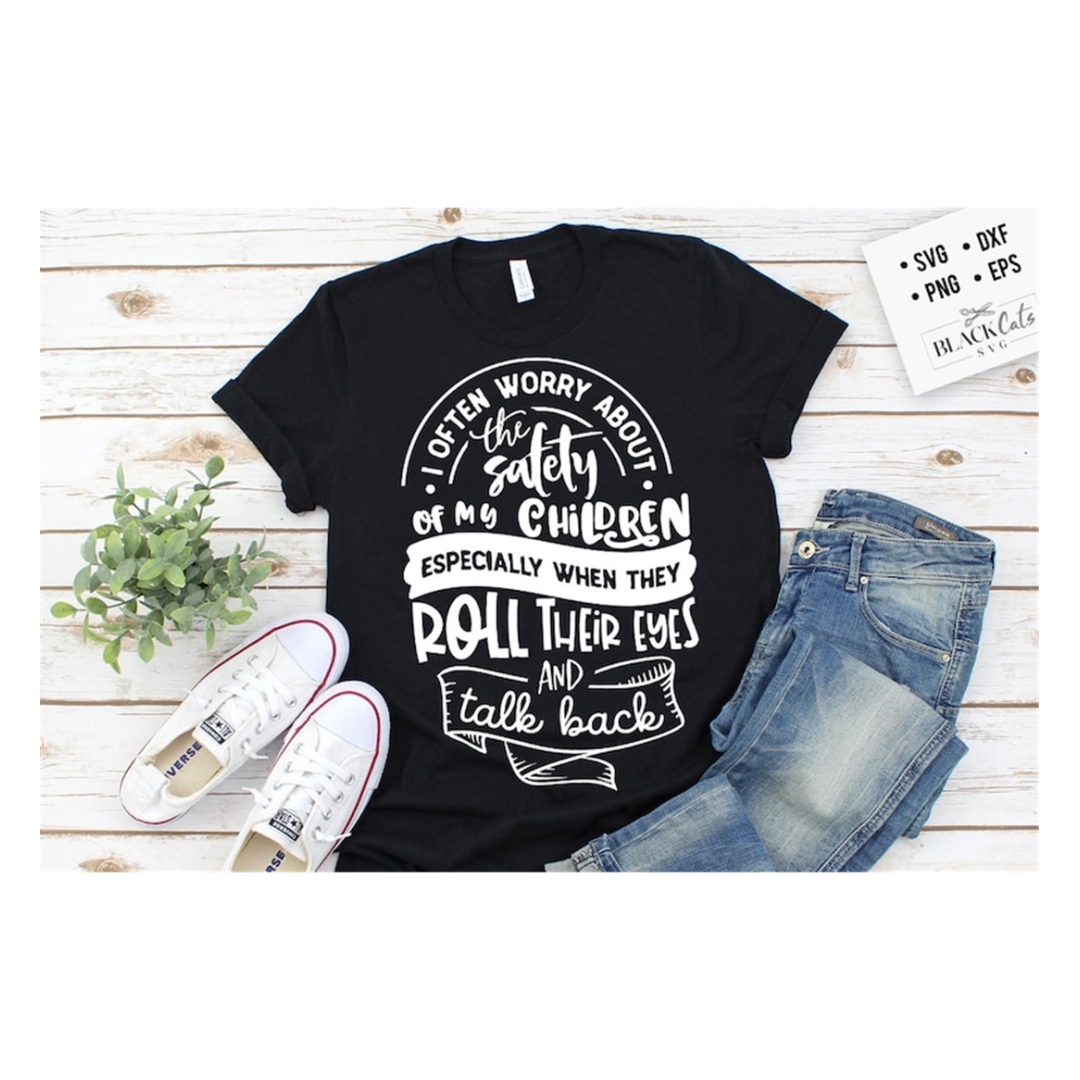 I often worry about the safety SVG, Mom Life Svg, Mom svg, M | Inspire ...
