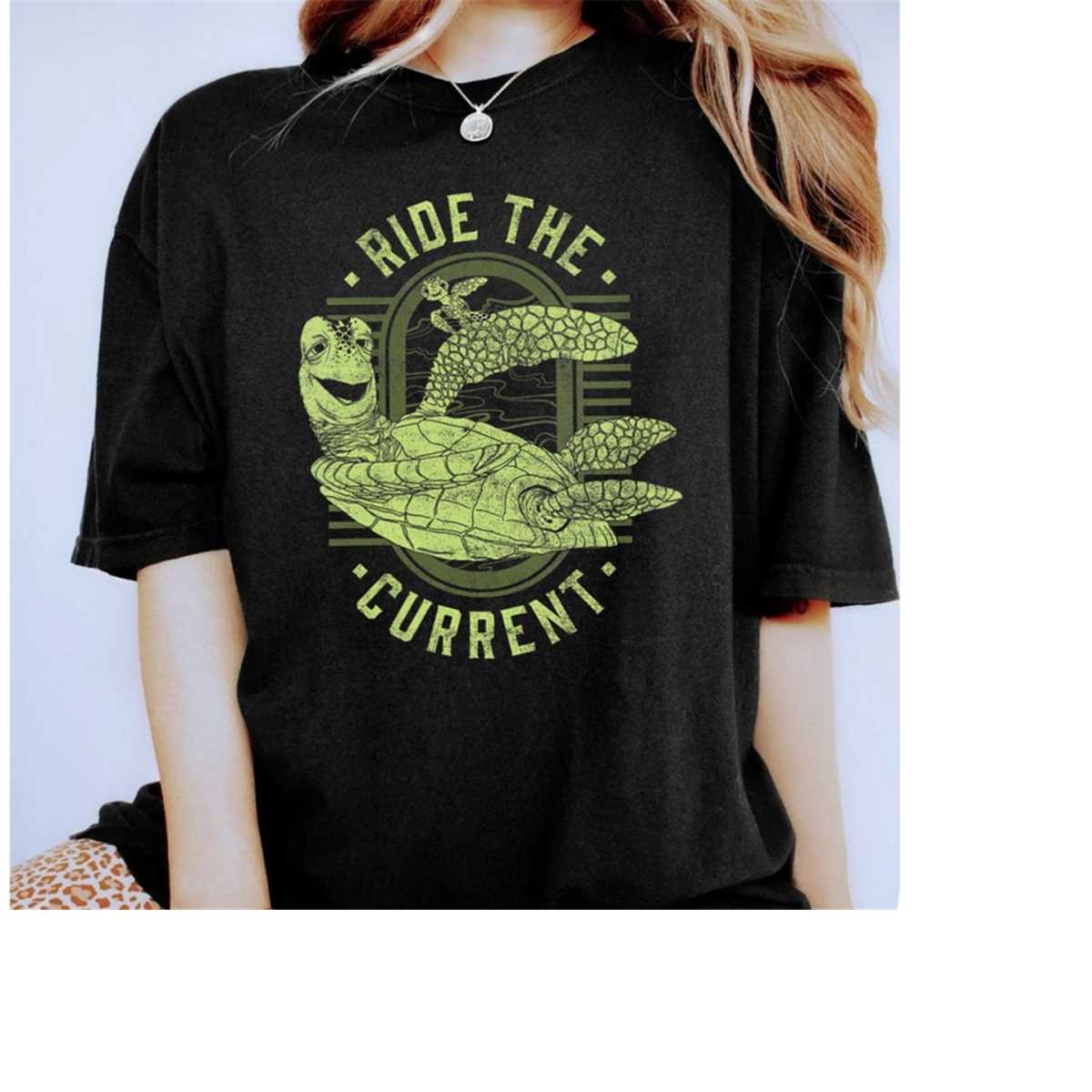 Retro 90s Disney Pixar Earth Day Finding Nemo Turtle Ride Th | Inspire ...