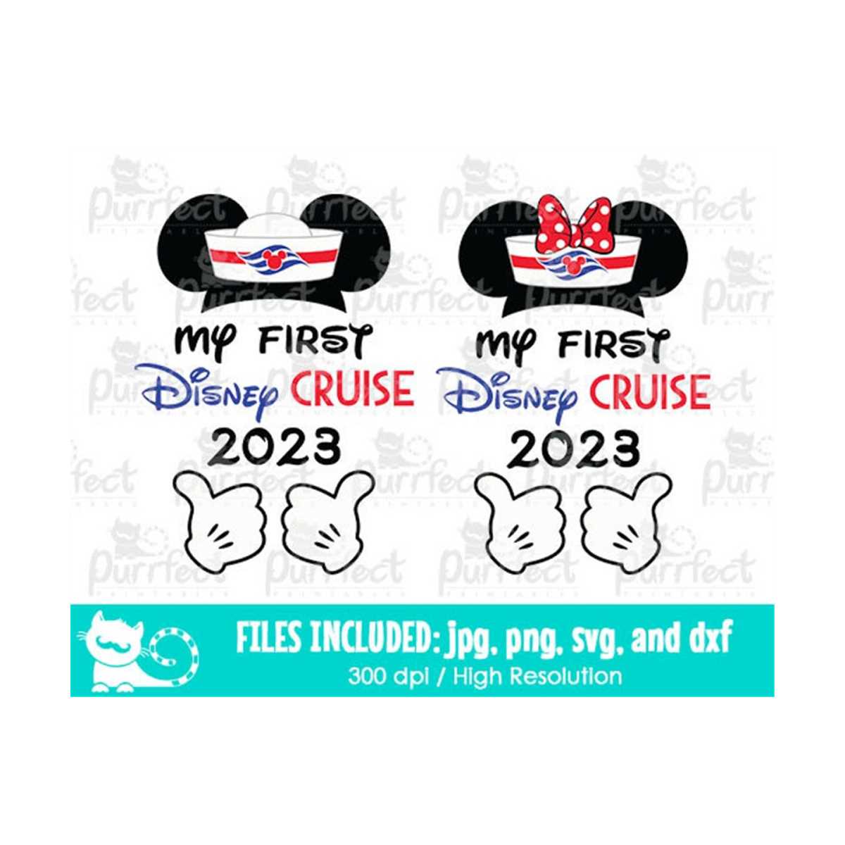 Family Cruise 2023 Design, BUNDLE My First Mouse Cruise 2023 | Inspire ...