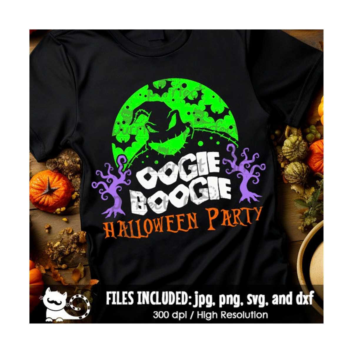 Oogie Boogie Halloween Party SVG, Oogie Boogie Bash svg, Nig | Inspire ...