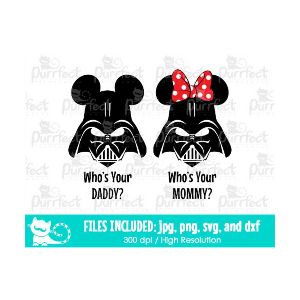 Who's Your Daddy SVG, Digital Cut Files in svg, dxf, png and | Inspire ...