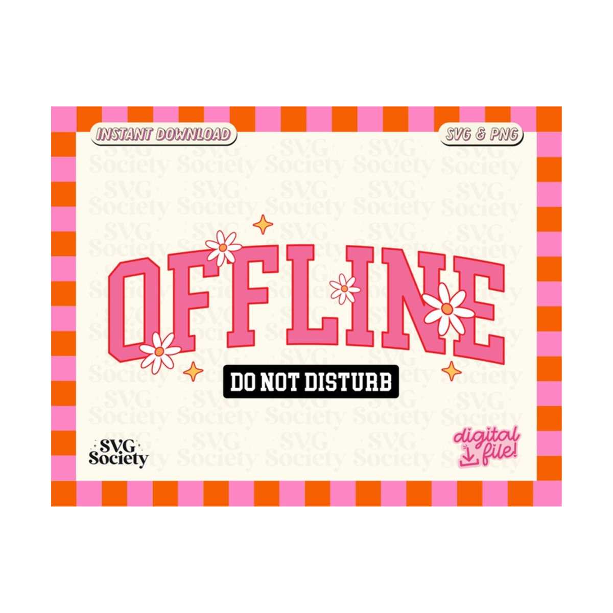 Offline Do Not Disturb, Trendy and Cute Out of Office Vacati | Inspire ...