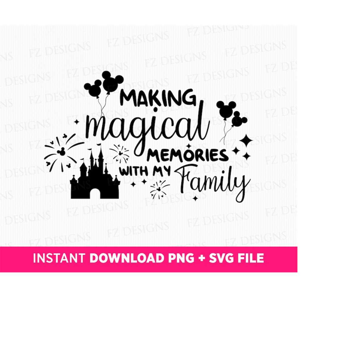 Family Trip Svg, Making Magical Memories with My Family Svg, - Inspire ...