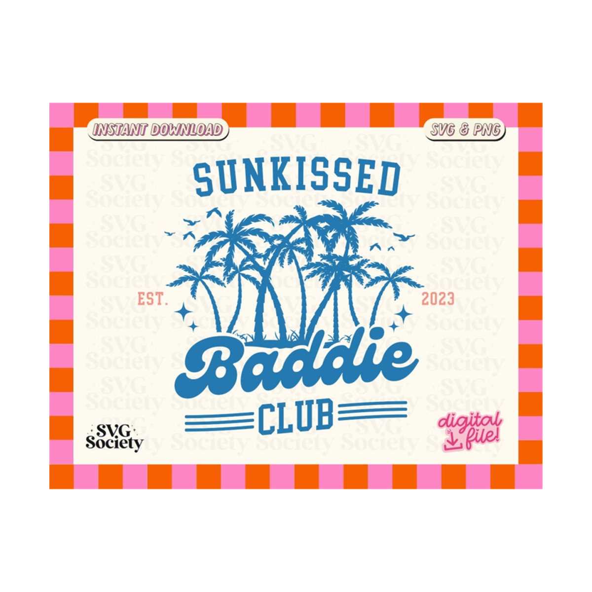 Sunkissed Baddie Club, Trendy Cute Beach Vibes Aesthetic Gra | Inspire ...