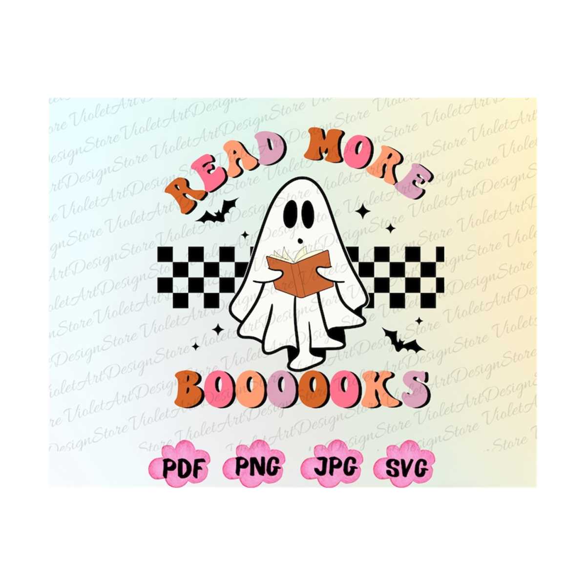 Read More Books Png, Ghost Reading Book Svg, Halloween Teach | Inspire ...