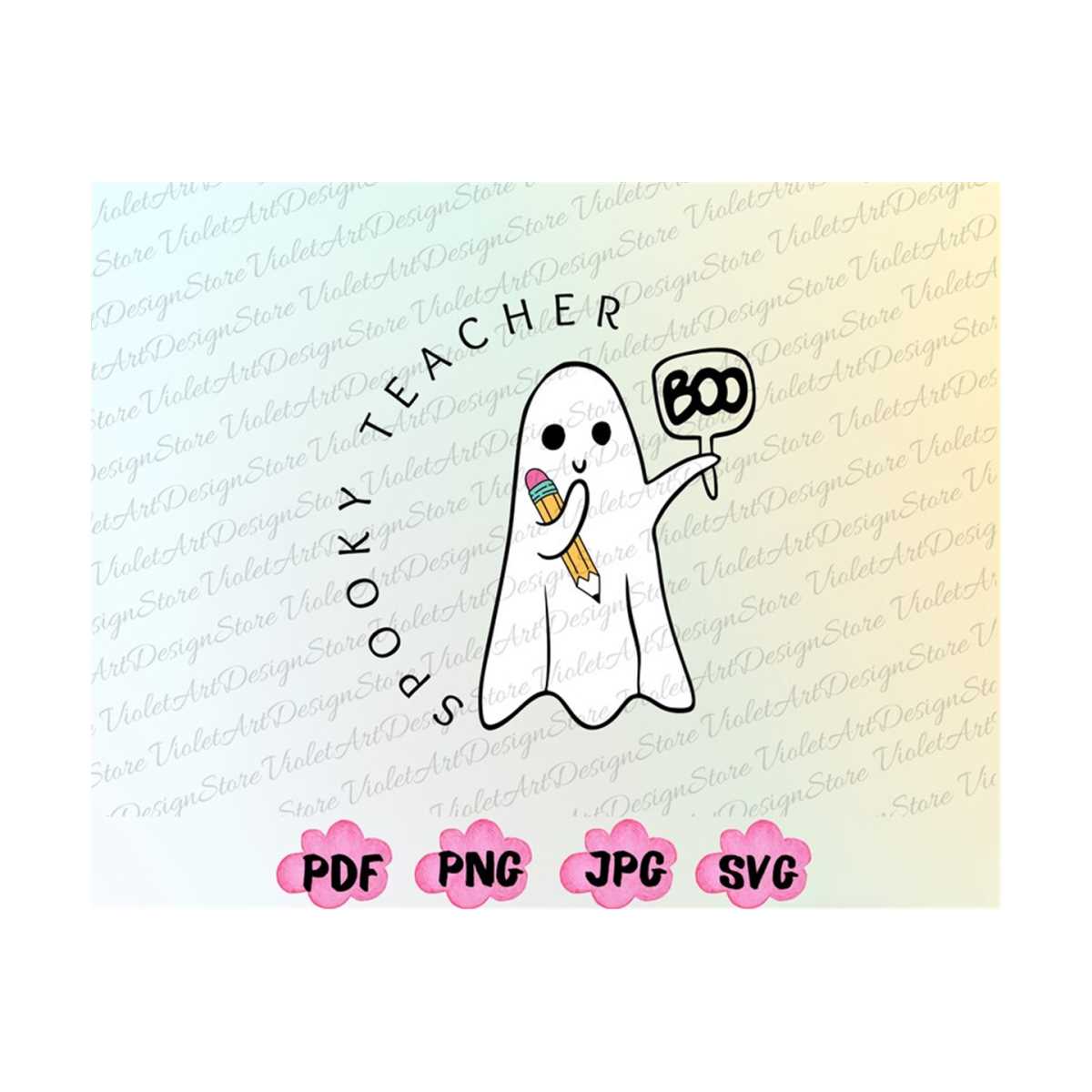 Spooky Teacher Svg, Halloween Shirt Png, Spooky Teacher Png, - Inspire ...