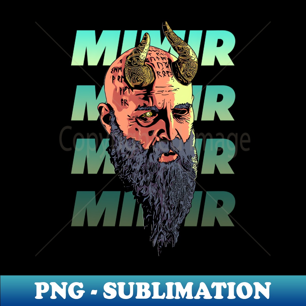 Mimir Head - High-Resolution PNG Sublimation File - Bring Yo | Inspire ...