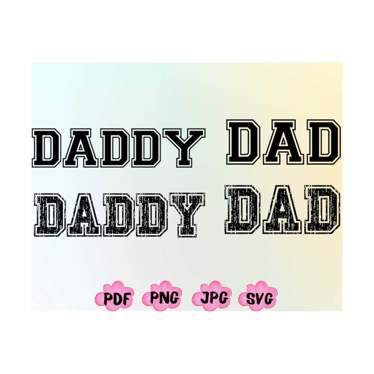 Dad Shirt Png Svg, Retro Daddy Png, Dad Svg, Collage Font Da | Inspire ...