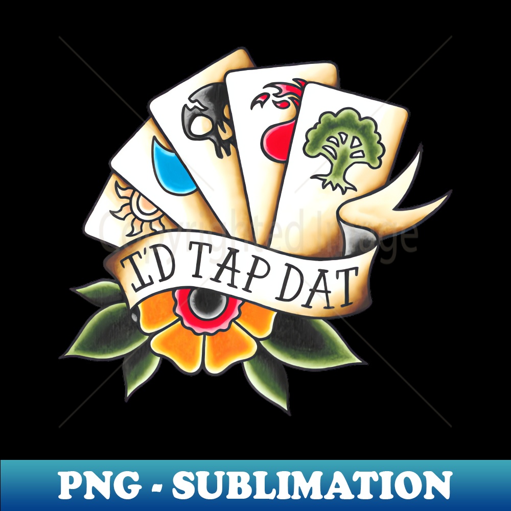Magic The Gathering Traditional Tattoo - Modern Sublimation | Inspire ...