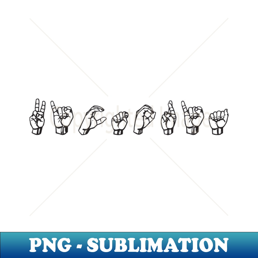 Victoria - Name Hand Sign Language ASL Gift - Sublimation-Re | Inspire ...
