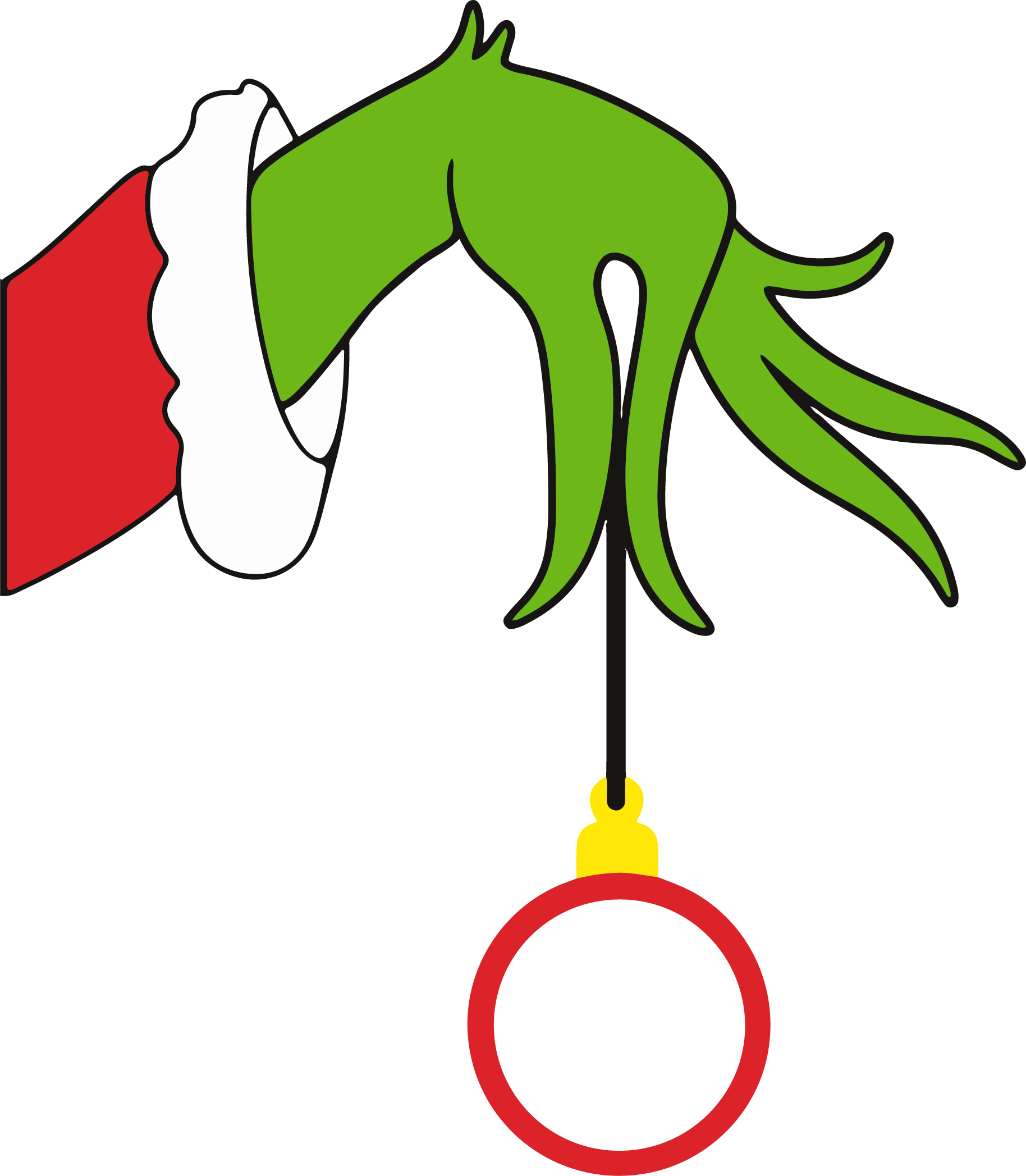 Grinch Hand Christmas Svg - Grinchmas svg - Grinch face svg | Inspire ...