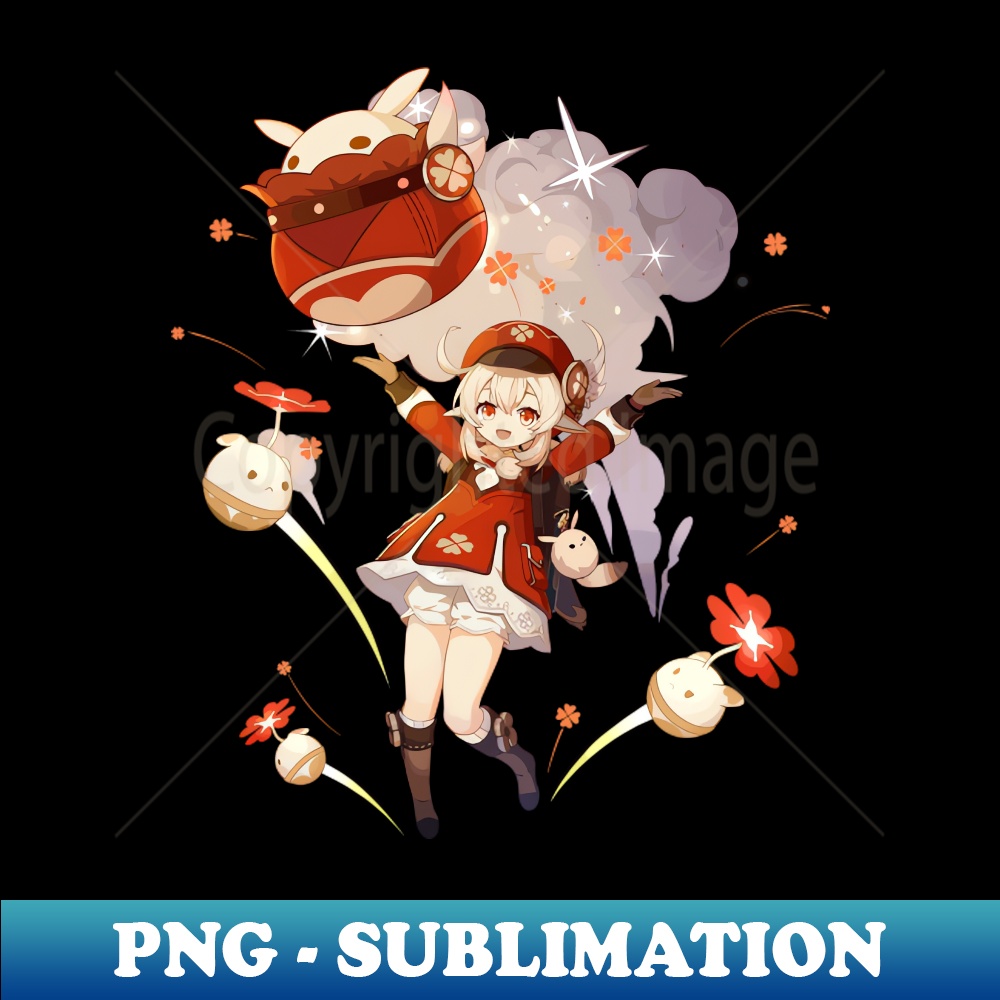 Klee - Genshin Impact - PNG Transparent Digital Download Fil | Inspire ...