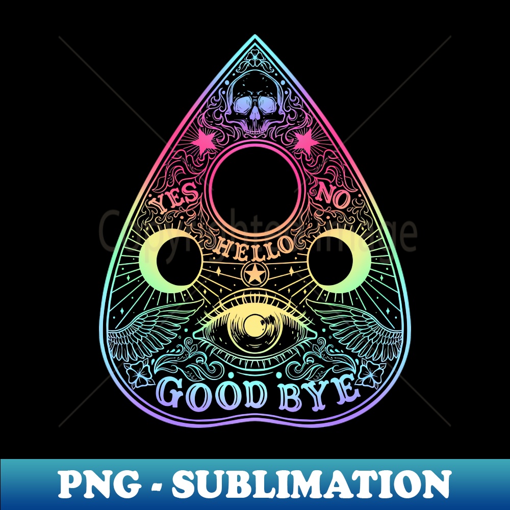 Ouija Planchette Board All Seeing Eye - PNG Transparent Digi - Inspire ...