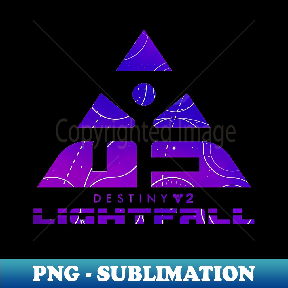 Destiny 2 LIGHTFALL icon - Purple w Text - Elegant Sublimati | Inspire ...