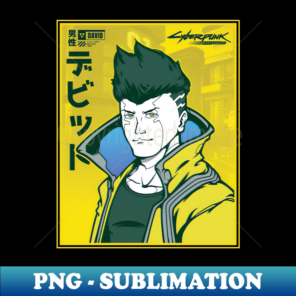David Cyberpunk Edgerunners - Artistic Sublimation Digital F | Inspire ...