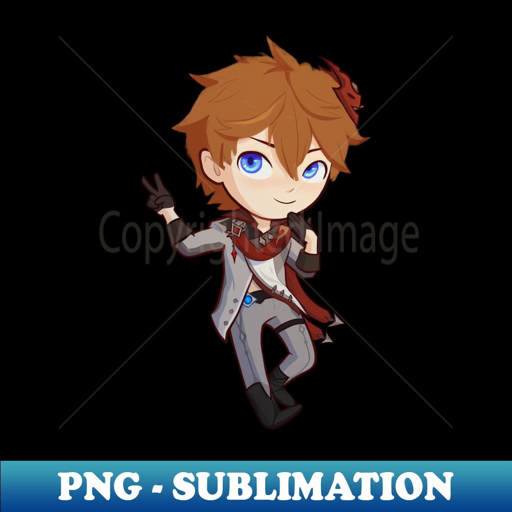 Childe Genshin Impact - PNG Sublimation Digital Download - F | Inspire ...