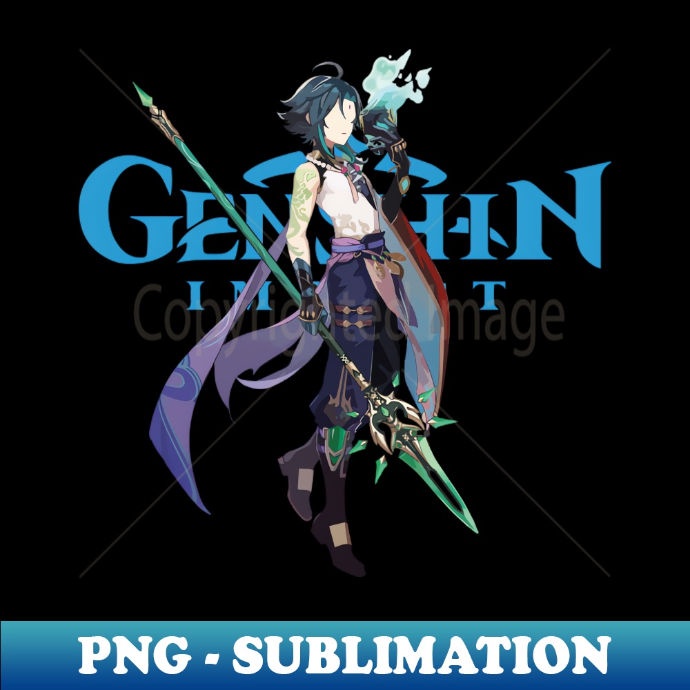 Genshin Impact Xiao - Instant PNG Sublimation Download - Bri | Inspire ...
