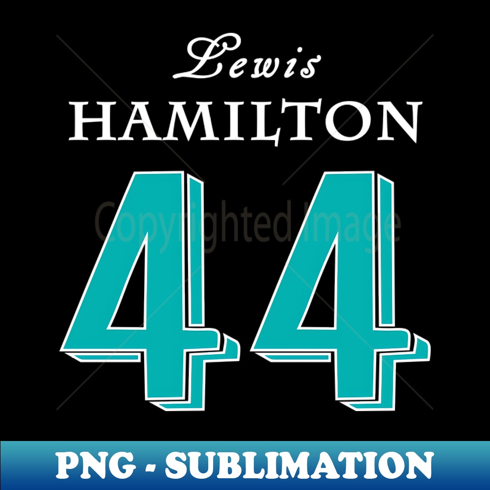 Lewis Hamilton 44 - F1 2023 - PNG Transparent Sublimation De | Inspire ...