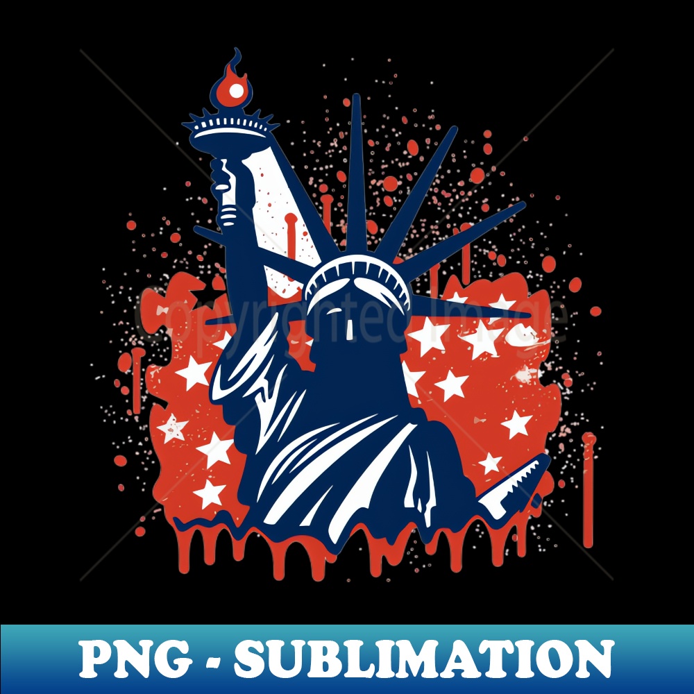4th of July Digital Art with Statue of Liberty - Signature S | Inspire ...