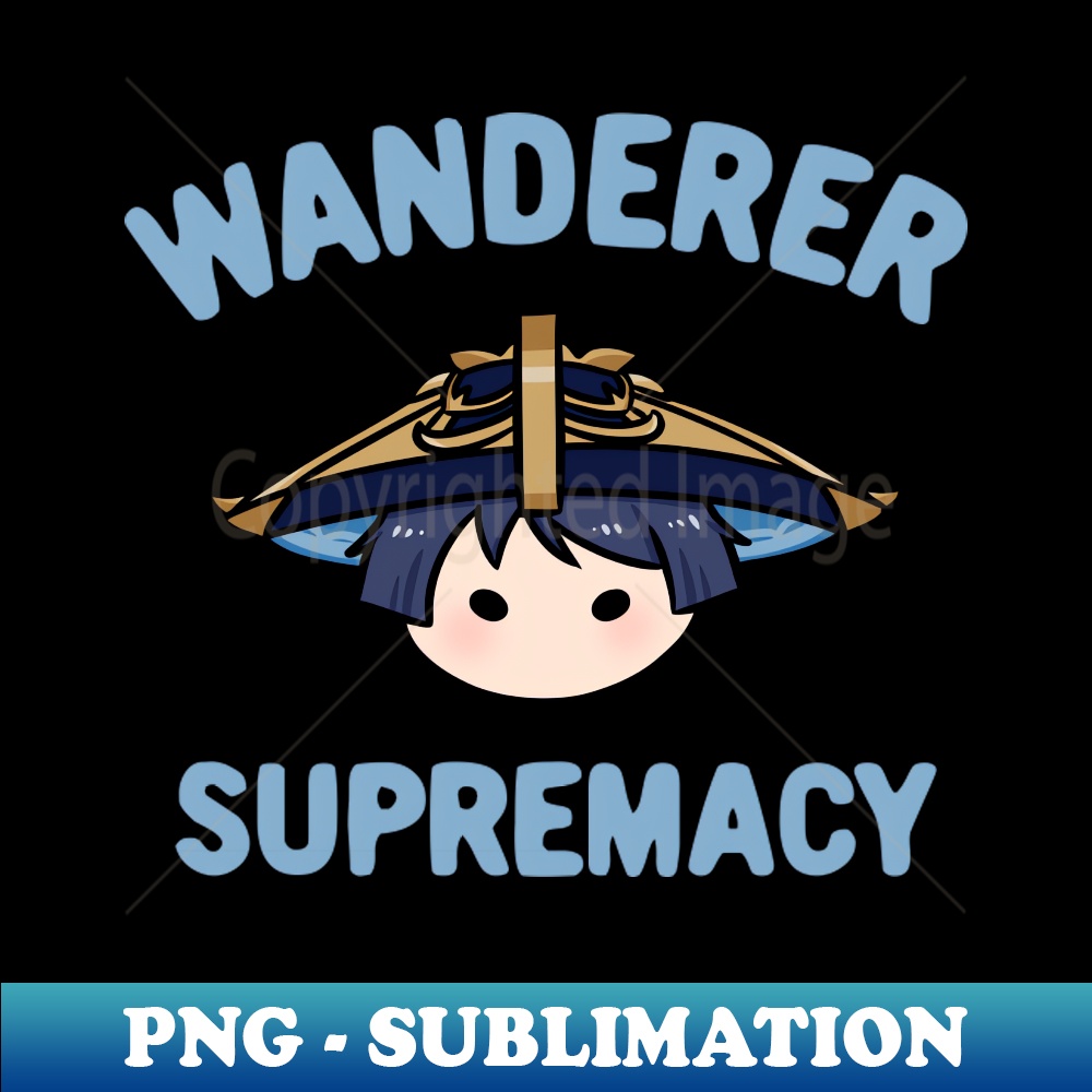 Genshin Impact Wanderer Scaramouche supremacy text Morcawor | Inspire ...