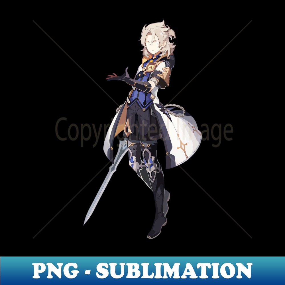 Genshin Impact Albedo - Modern Sublimation PNG File - Perfec | Inspire ...