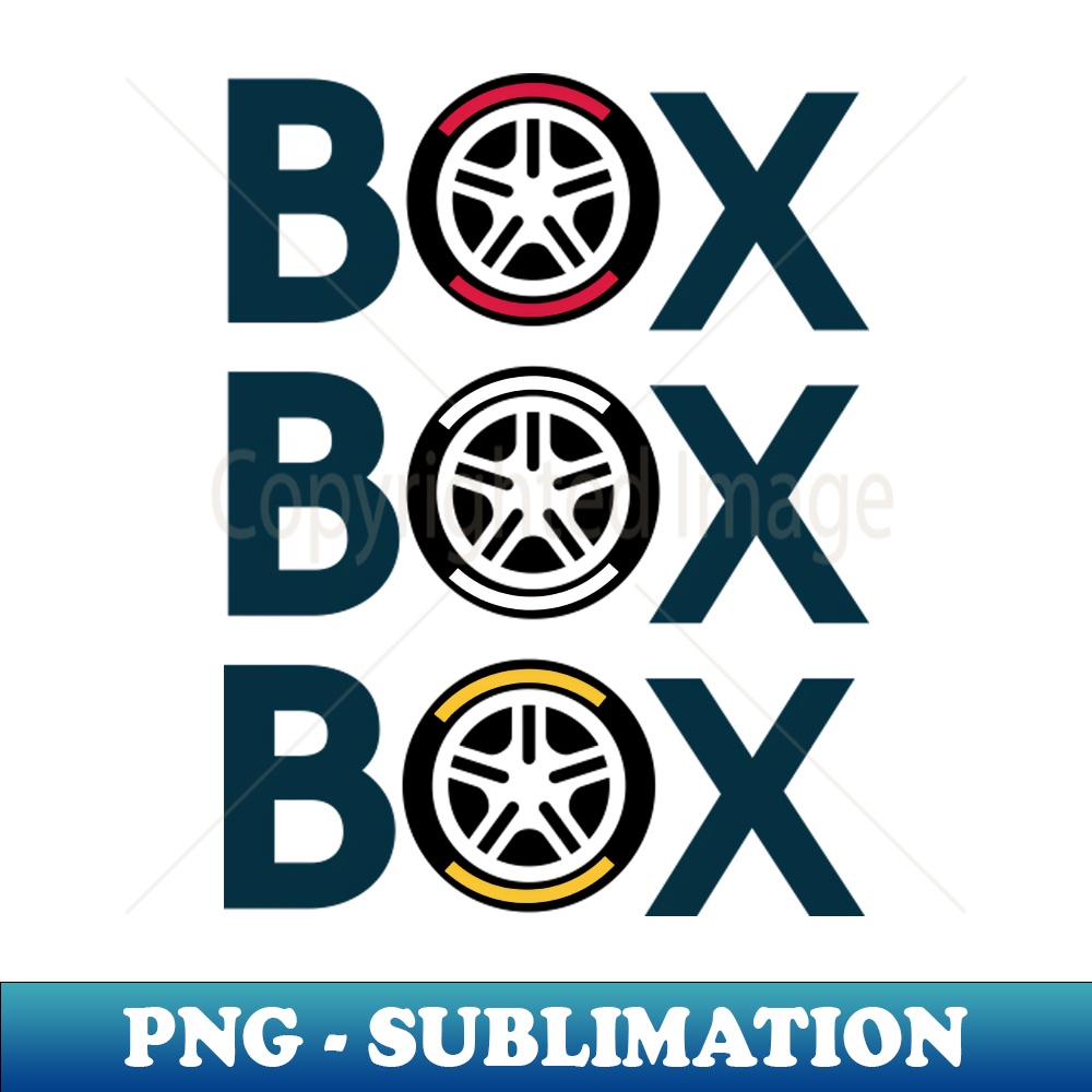 Box Box Box F1 Tyre Compound - Decorative Sublimation PNG F | Inspire ...
