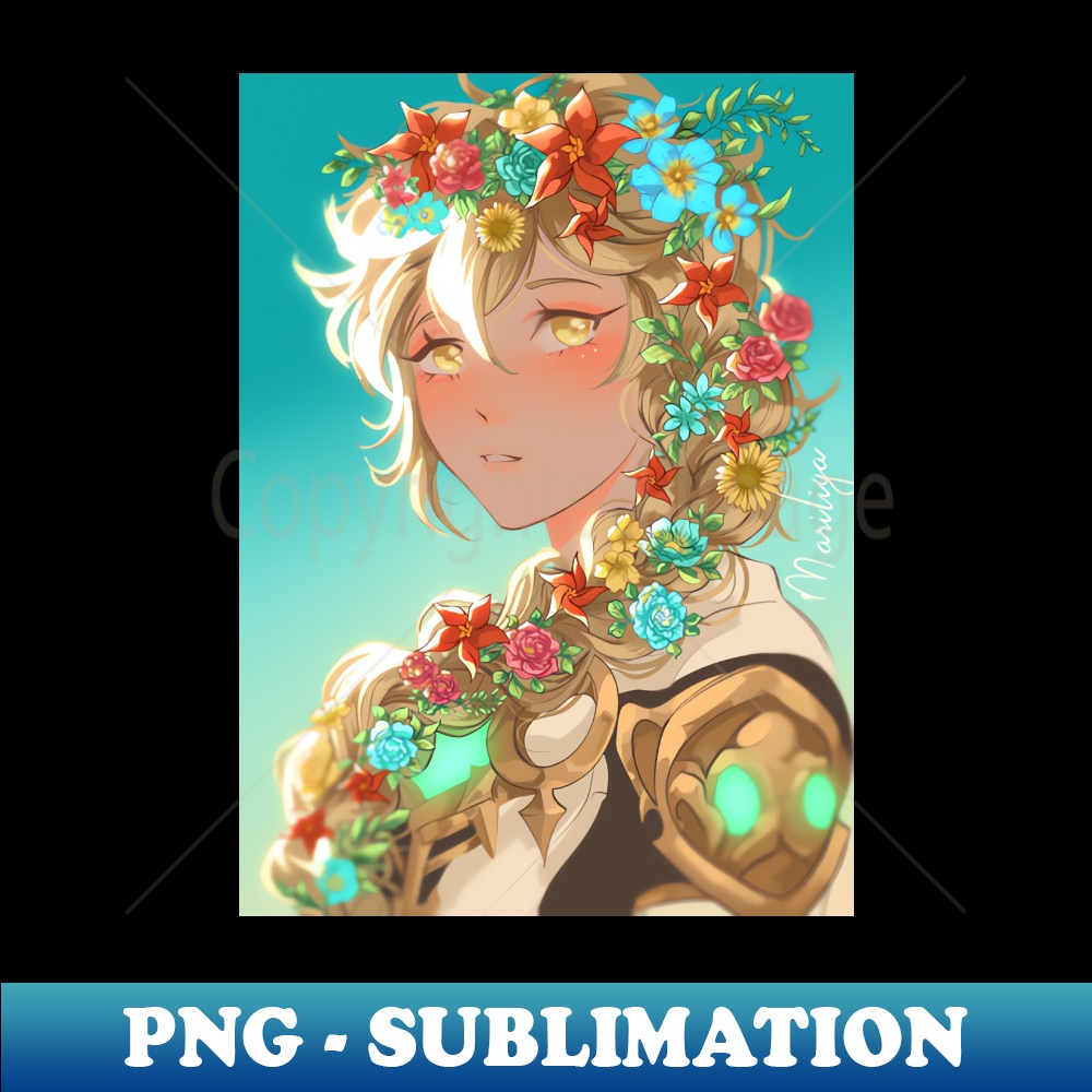 Aether - genshin impact - Instant Sublimation Digital Downlo - Inspire Uplift