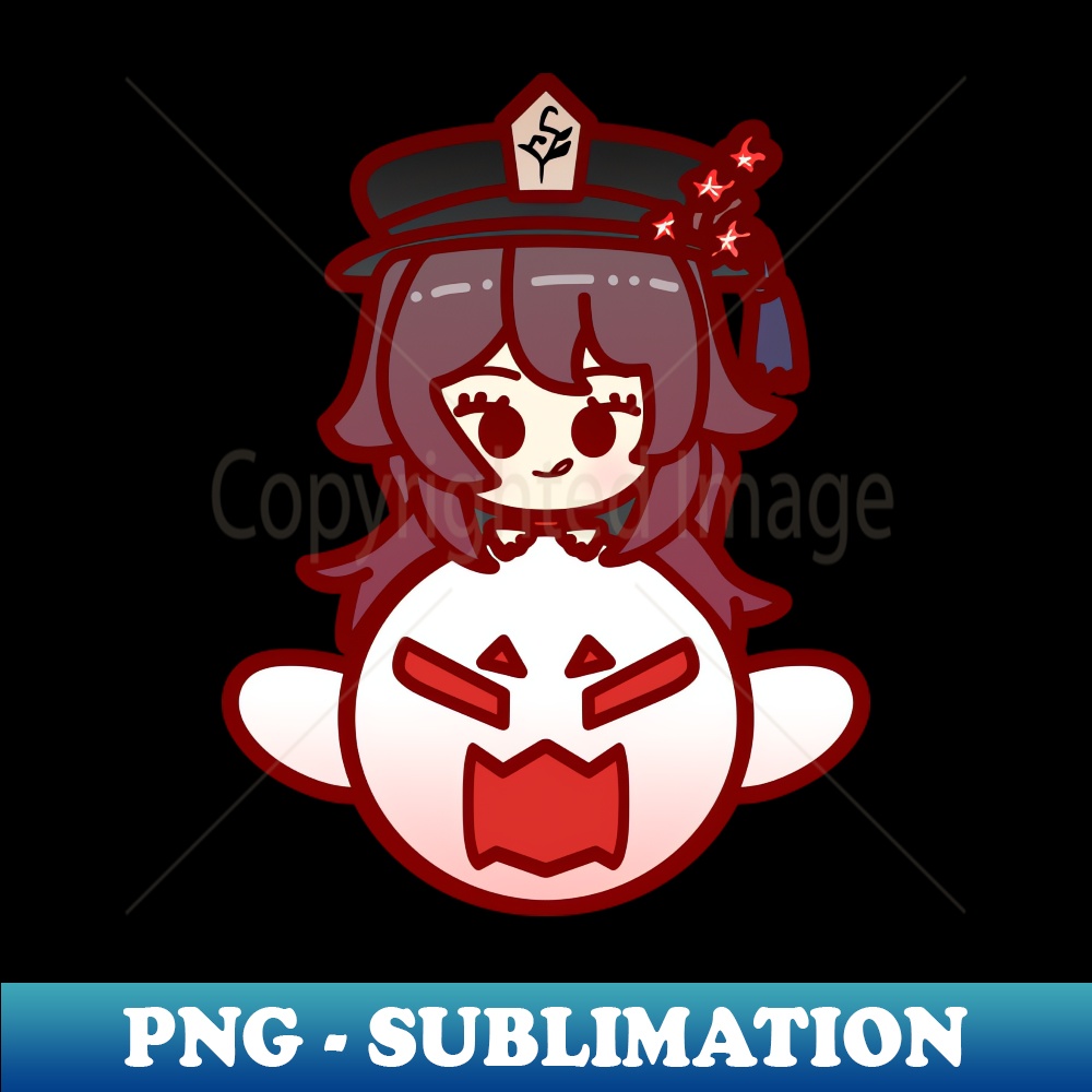 hu tao ghost fan-art by smoomaru - PNG Sublimation Digital | Inspire Uplift