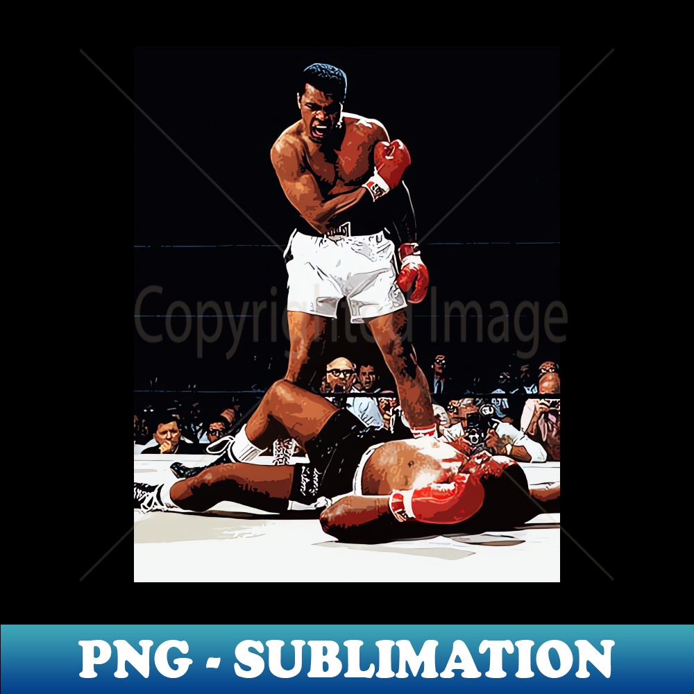 Muhammad Ali - PNG Sublimation Digital Download - Defying th | Inspire ...