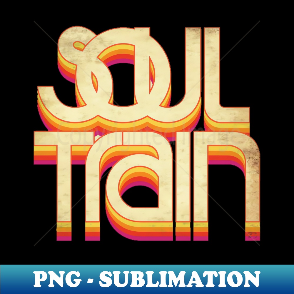 Soul Train - Vintage Fan - Retro PNG Sublimation Digital Dow | Inspire ...