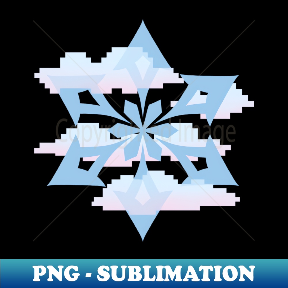Genshin impact CRYO - Instant PNG Sublimation Download - Per | Inspire ...