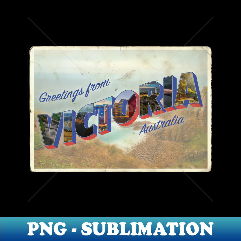 Vintage Postcard of Victoria Australia with photos from arou - Inspire ...