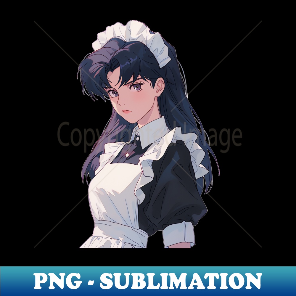 Misato Katsuragi Neon Genesis Evangelion Maid Dress 2 - Crea | Inspire ...