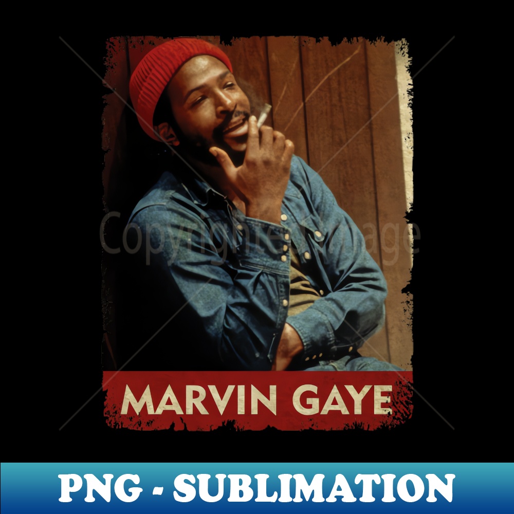 Marvin Gaye - RETRO STYLE - Aesthetic Sublimation Digital Fi | Inspire ...