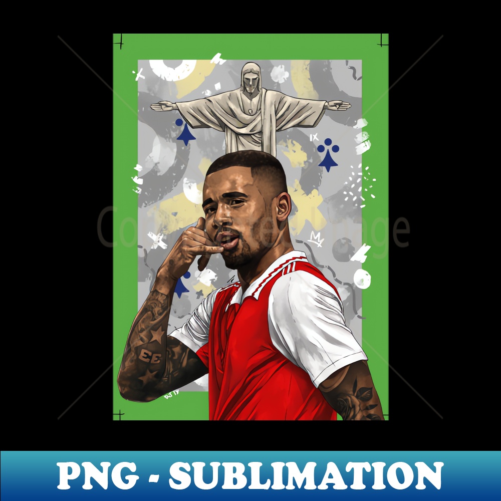 Gabriel Jesus Arsenal - Sublimation-Ready PNG File - Fashion | Inspire ...