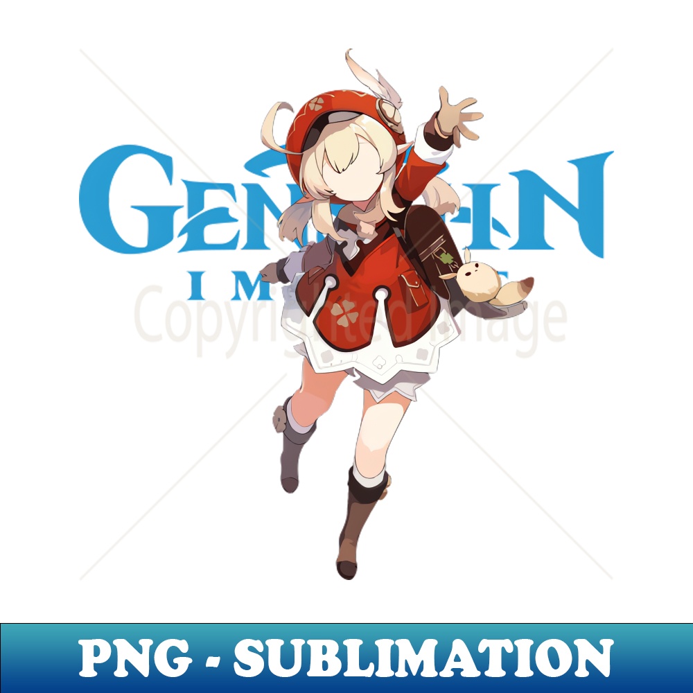 Genshin Impact Klee - Premium PNG Sublimation File - Unleash - Inspire ...