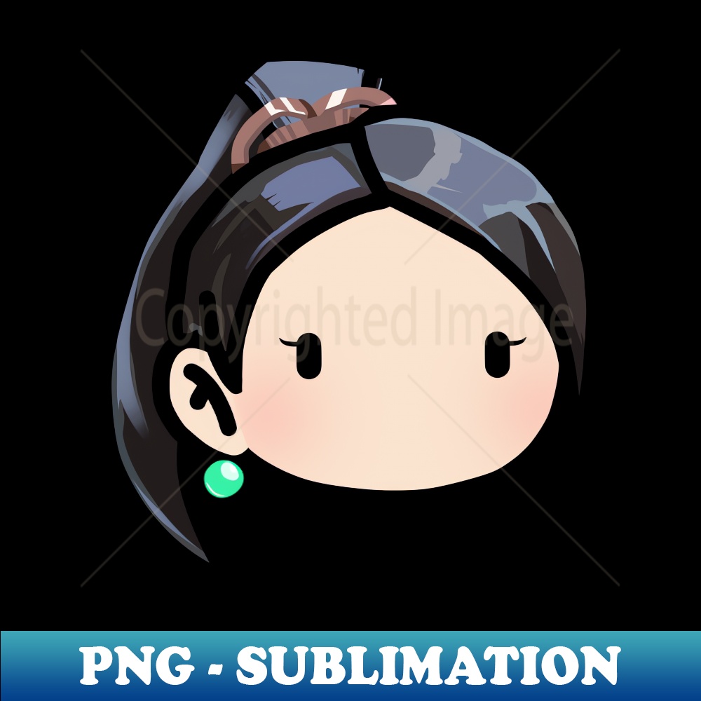 VALORANT SAGE Chibi Head - Modern Sublimation PNG File - Stu - Inspire ...