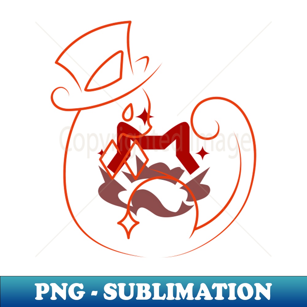 lyney - felis fuscus - Signature Sublimation PNG File - Stun | Inspire ...